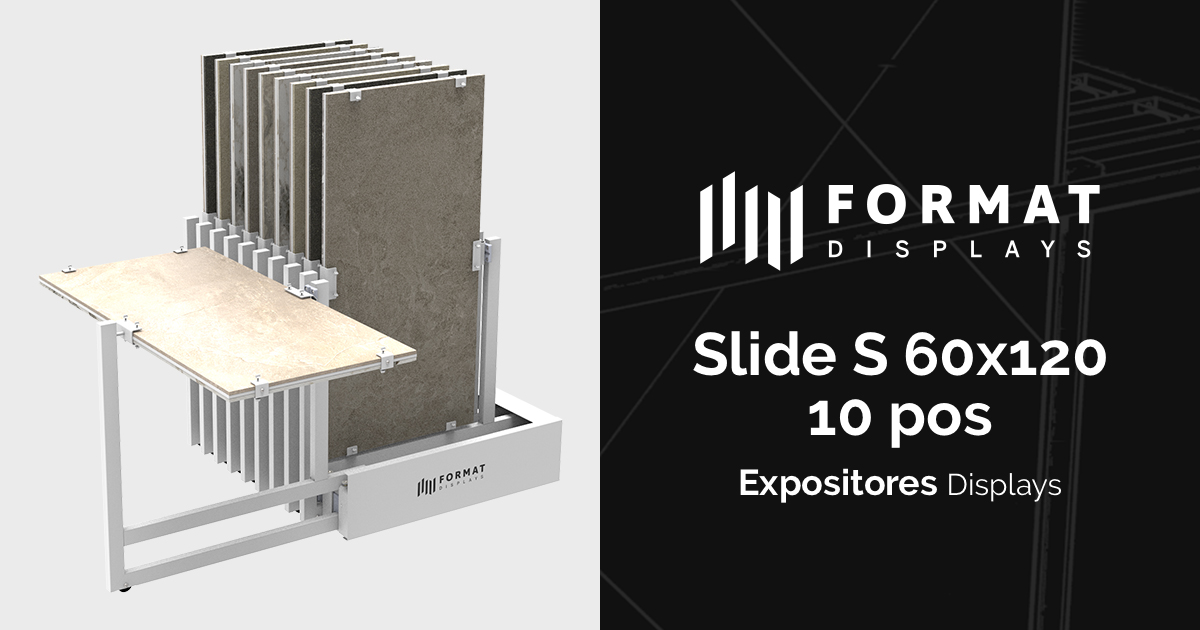 Slide S 60X120 - 10 pos | Displays | Format Displays - Displays for ...